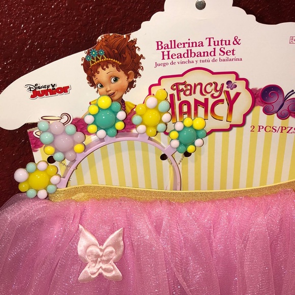 Disney | Bottoms | Disney Junior Fancy Nancy Ballerina Tutu Headban ...